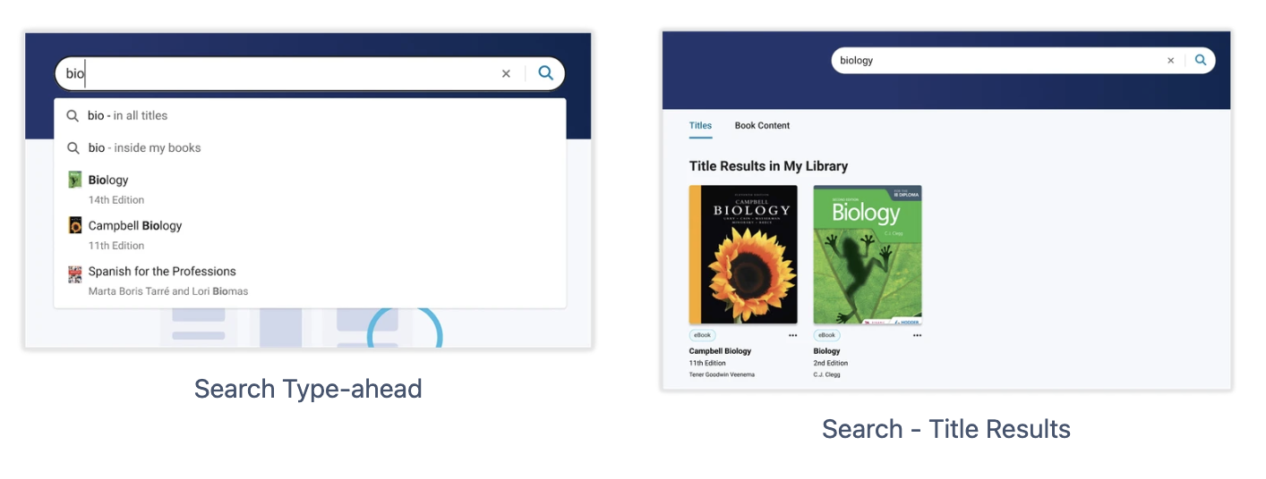 May 2024 Bookshelf Library Enhancements – VitalSource Success