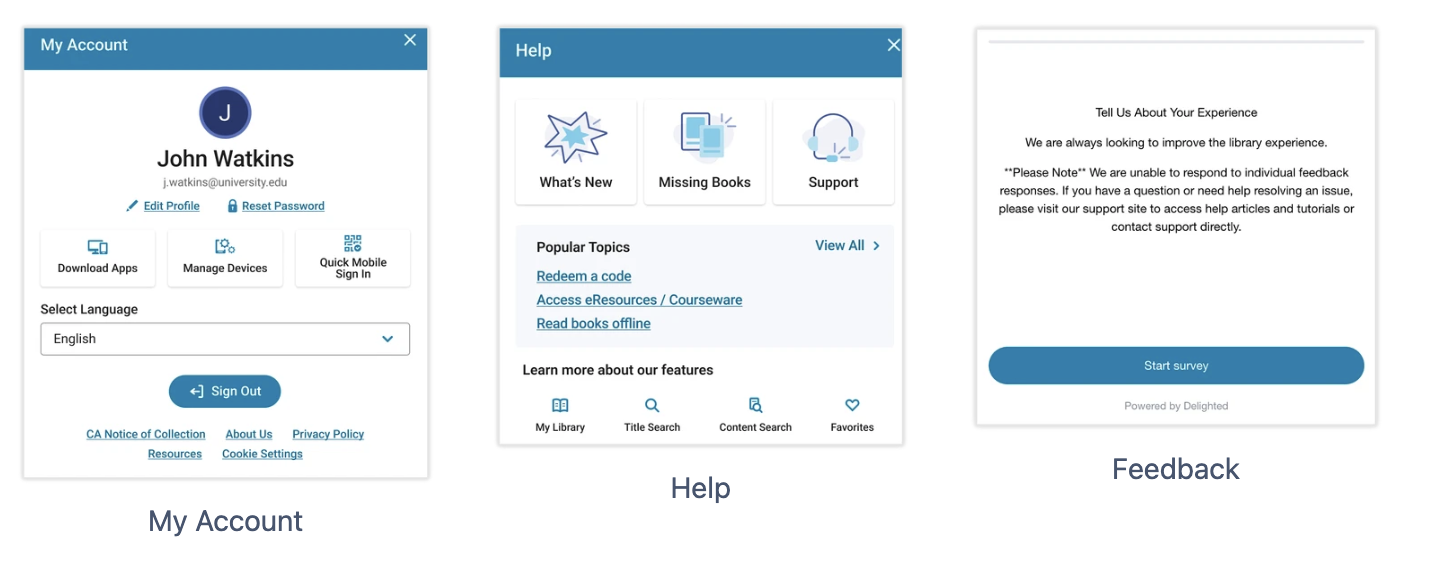 May 2024 Bookshelf Library Enhancements – VitalSource Success